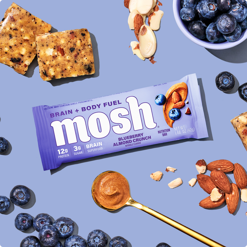 MOSH Protein Bars | Blueberry Almond Crunch Protein Bar
