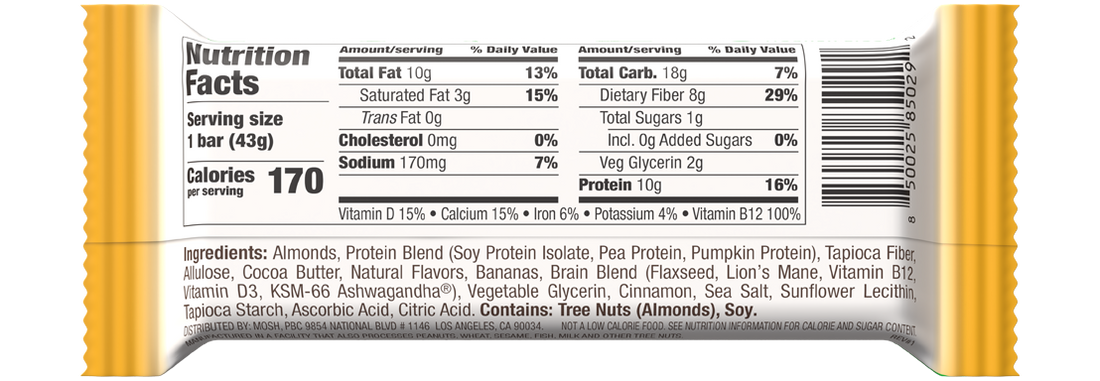 MOSH | The Brain Brand & Home of MOSH Protein Bars