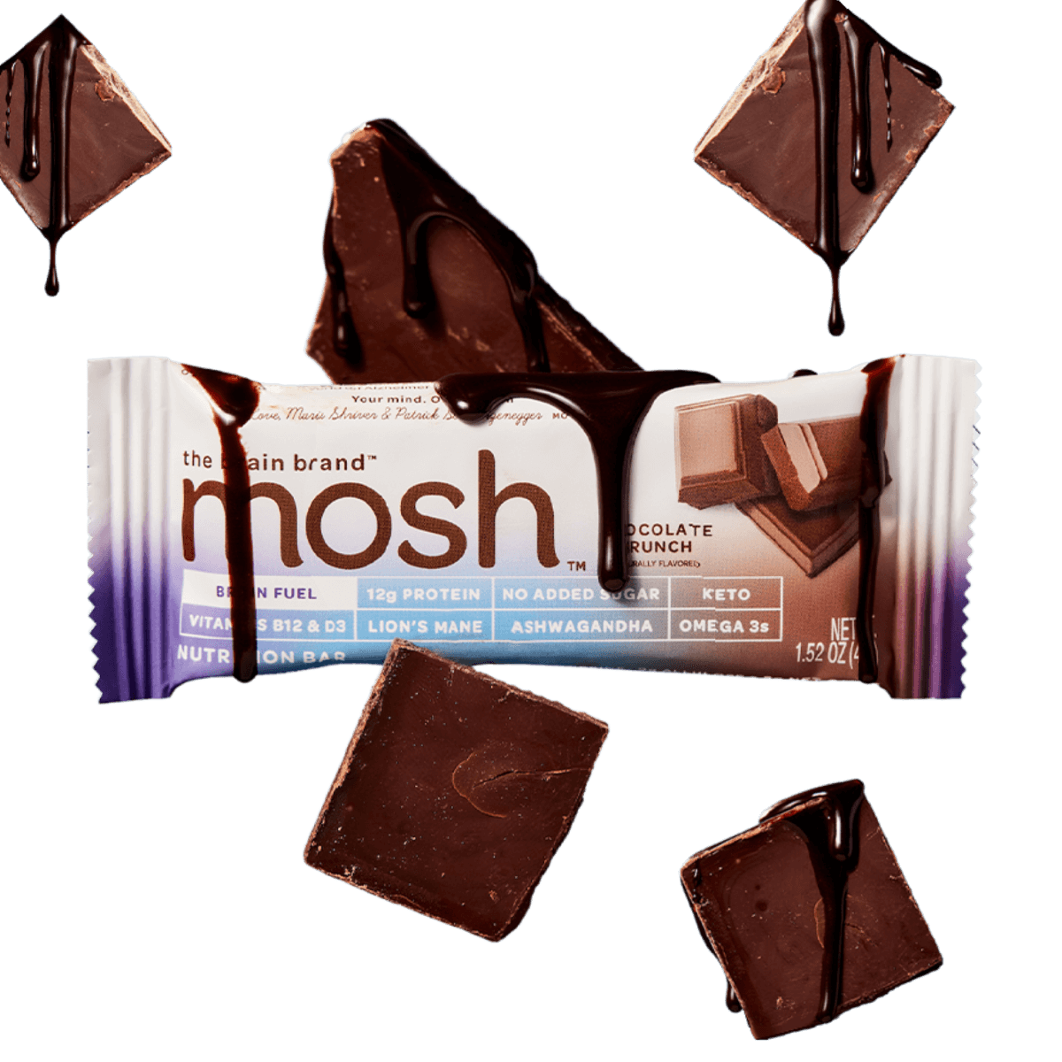 MOSH Protein Bars Variety Pack | 15 Count | MOSH