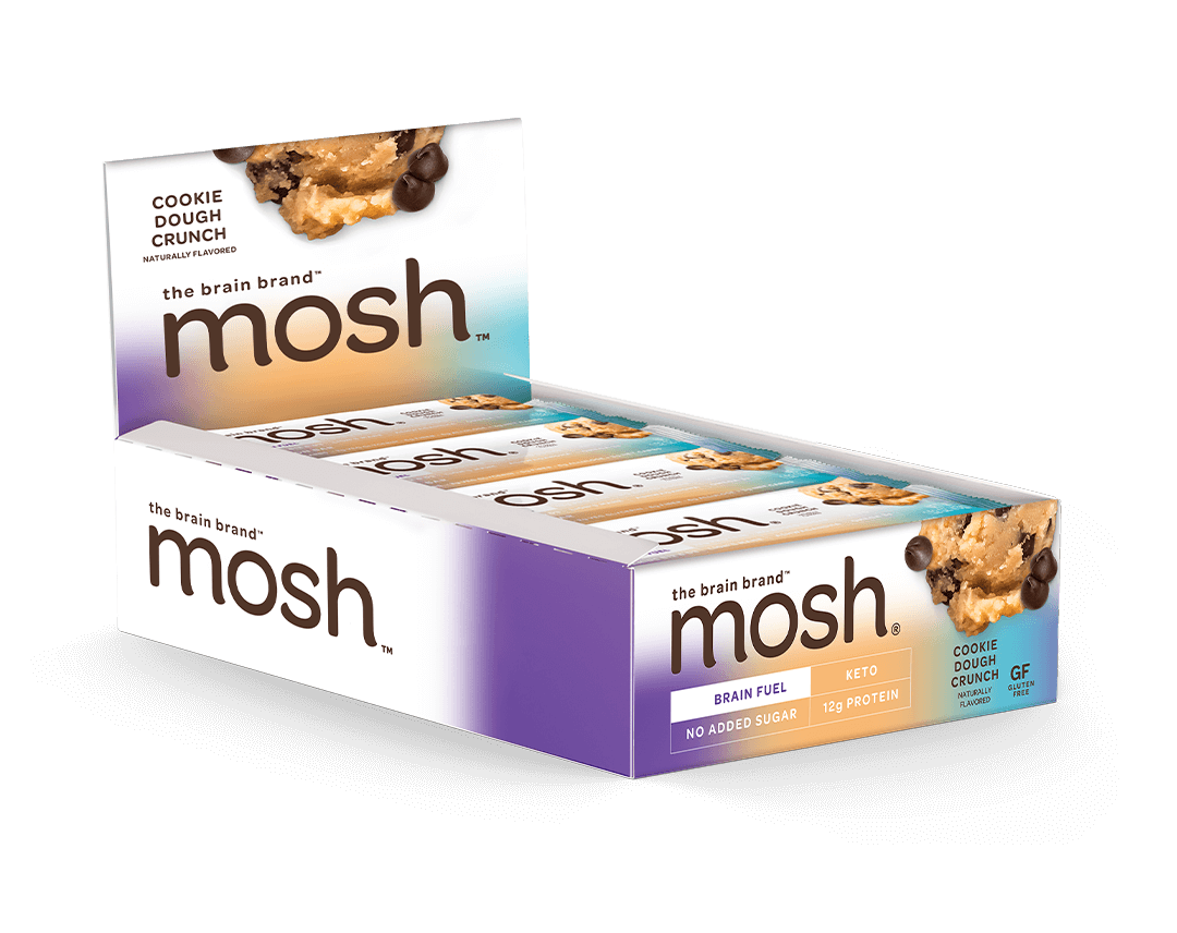 MOSH Cookie Dough Crunch Protein Bars | Gluten-Free & Keto