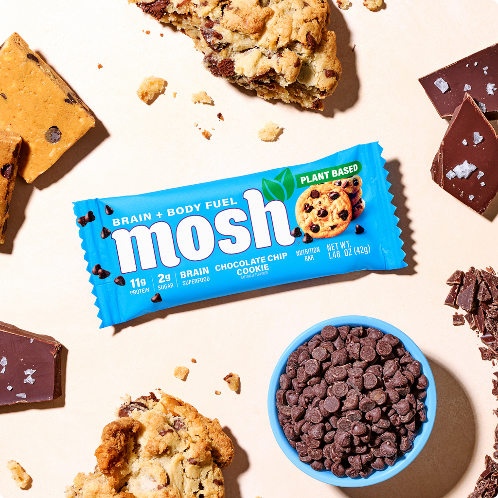 MOSH Plant-Based Protein Bars | Chocolate Chip Cookie