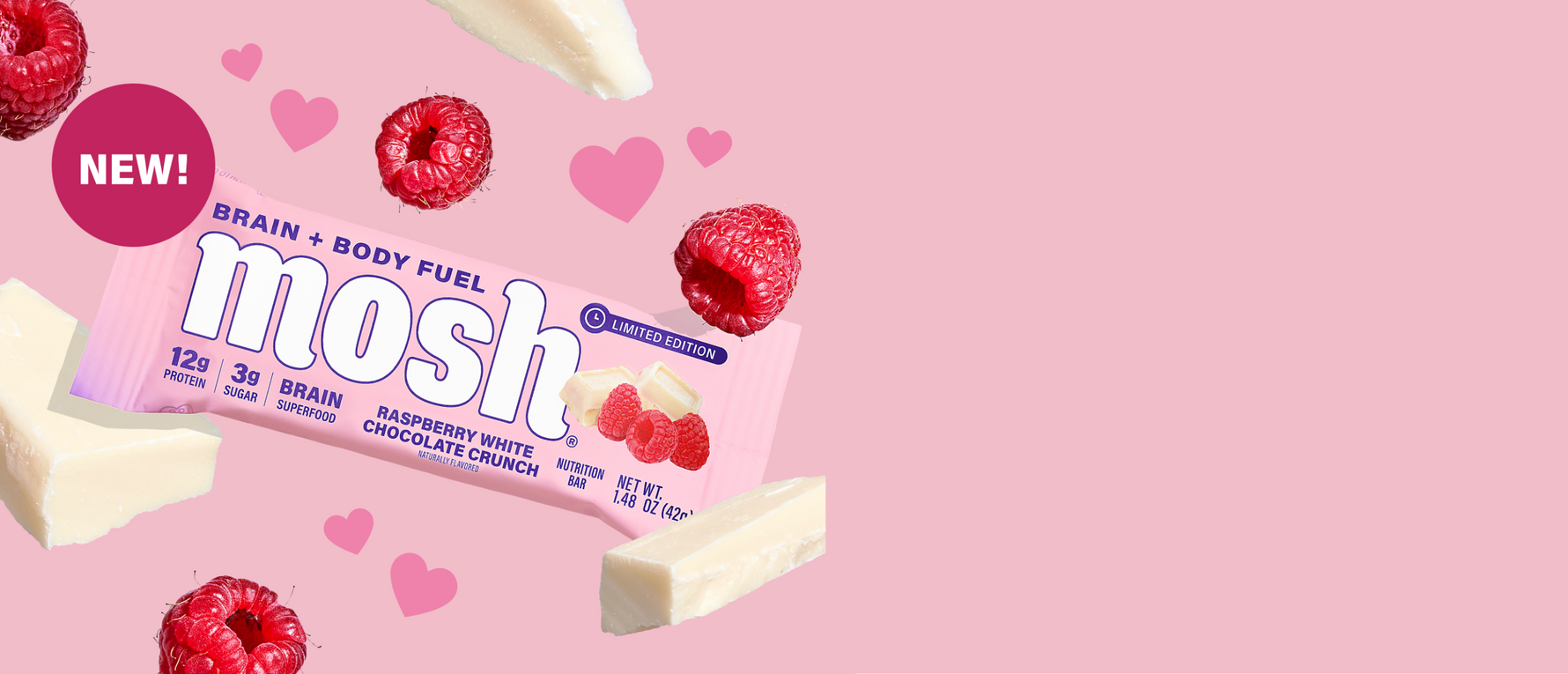 MOSH Protein Bars | The Brain Brand