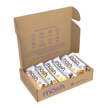 MOSH Protein Bars Variety Pack | 15 Count | MOSH