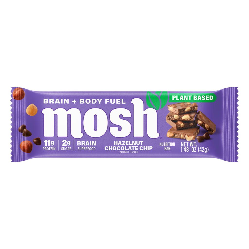 MOSH Plant-Based Protein Bars | Hazelnut Chocolate Chip