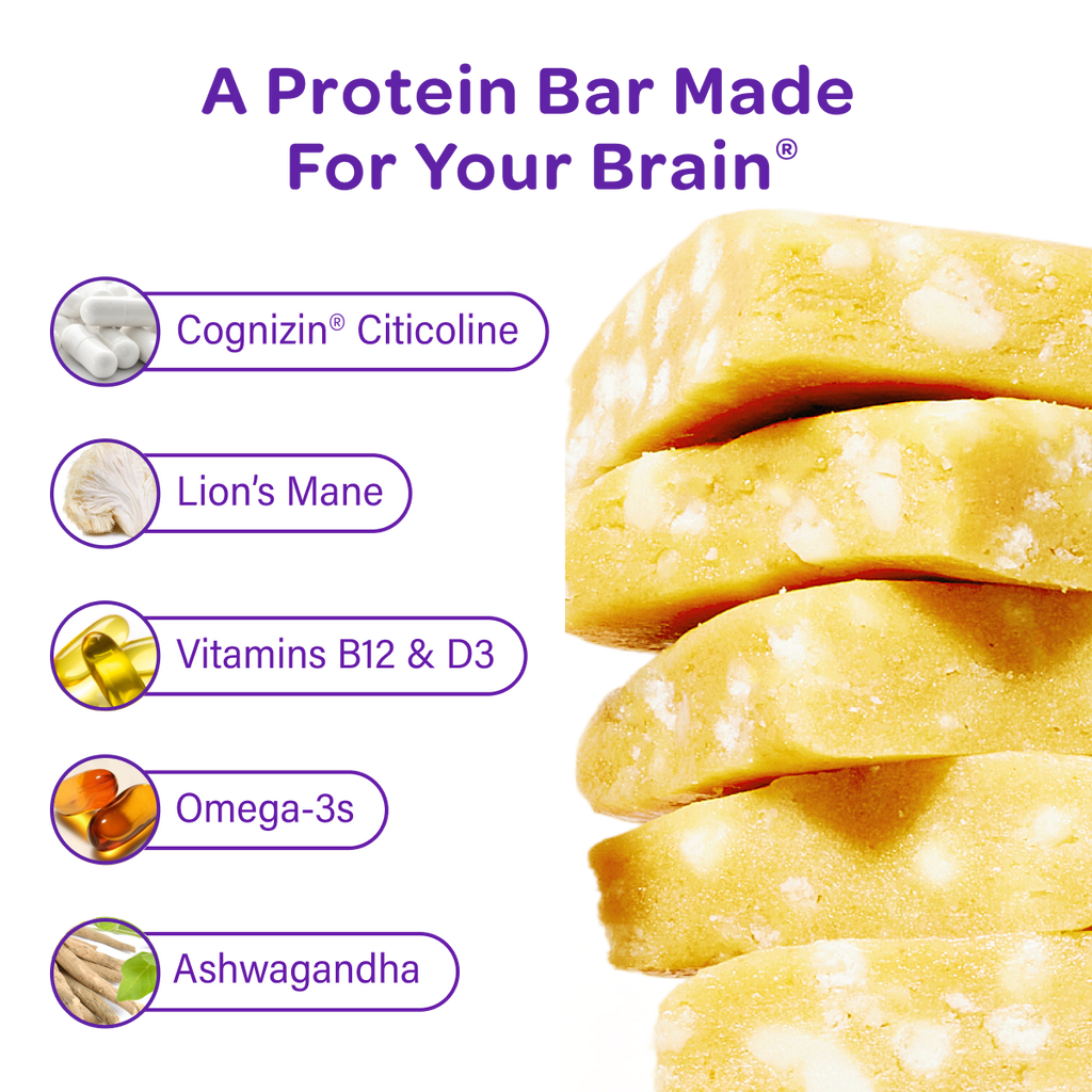 MOSH Protein Bars | Lemon White Chocolate Crunch