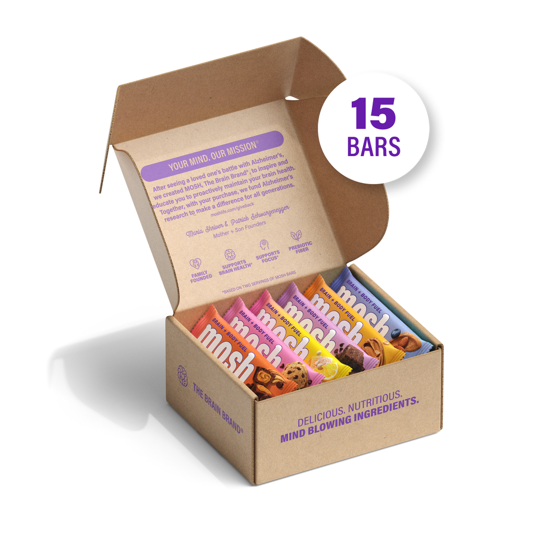 MOSH Protein Bars | The Brain Brand