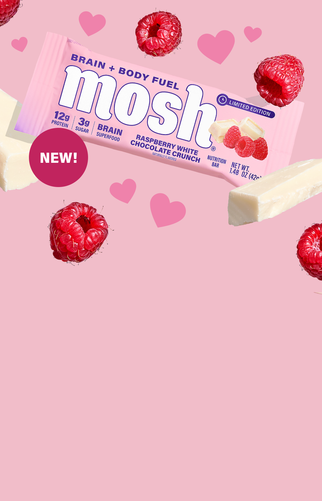 MOSH Protein Bars | The Brain Brand