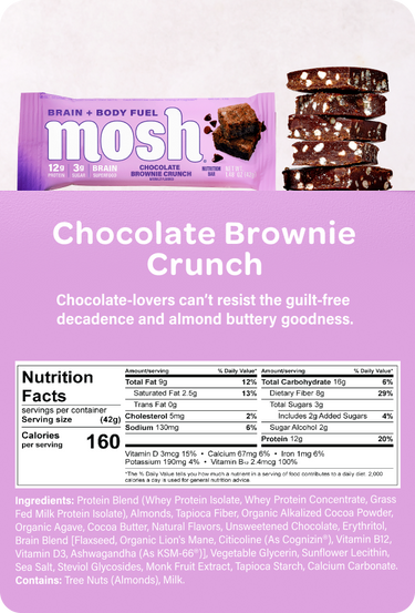 MOSH Protein Bars | As Seen on Shark Tank
