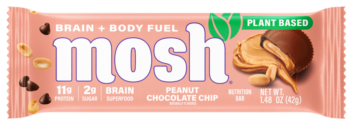 MOSH Lemon White Chocolate Crunch Protein Bar — 12-Pack | Brain Health ...