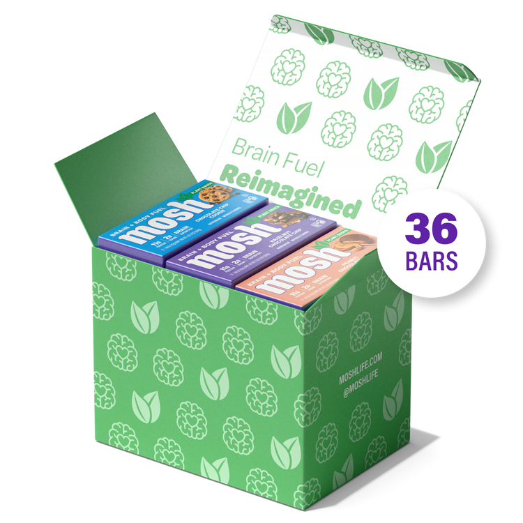 MOSH Protein Bars | Plant Powered Variety Pack