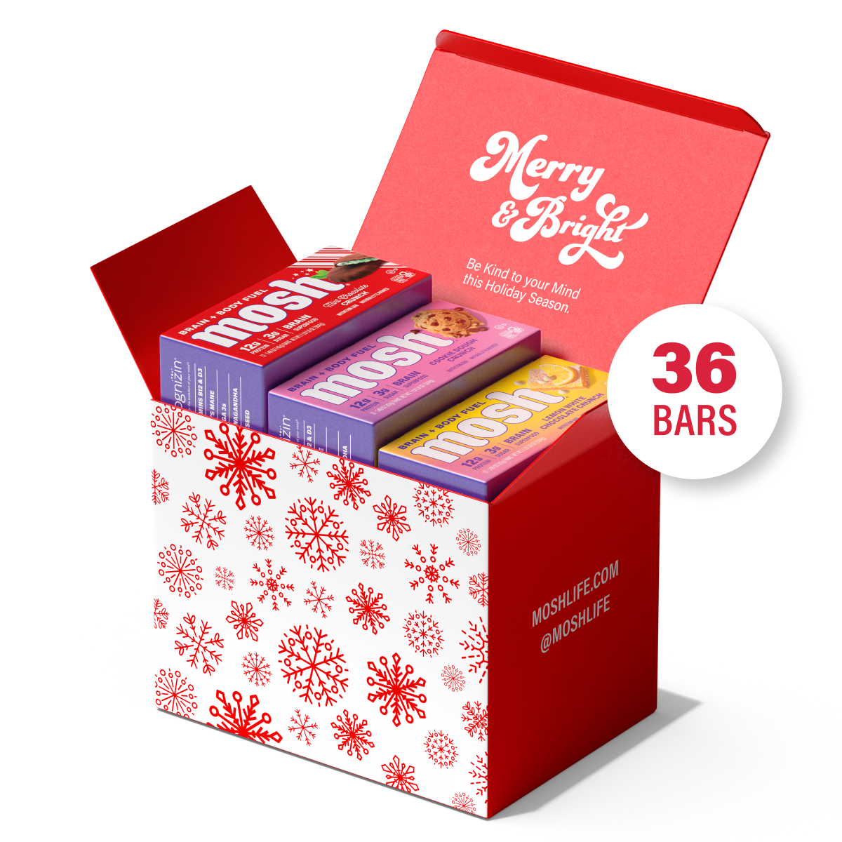 MOSH Protein Bars | Plant Powered Variety Pack