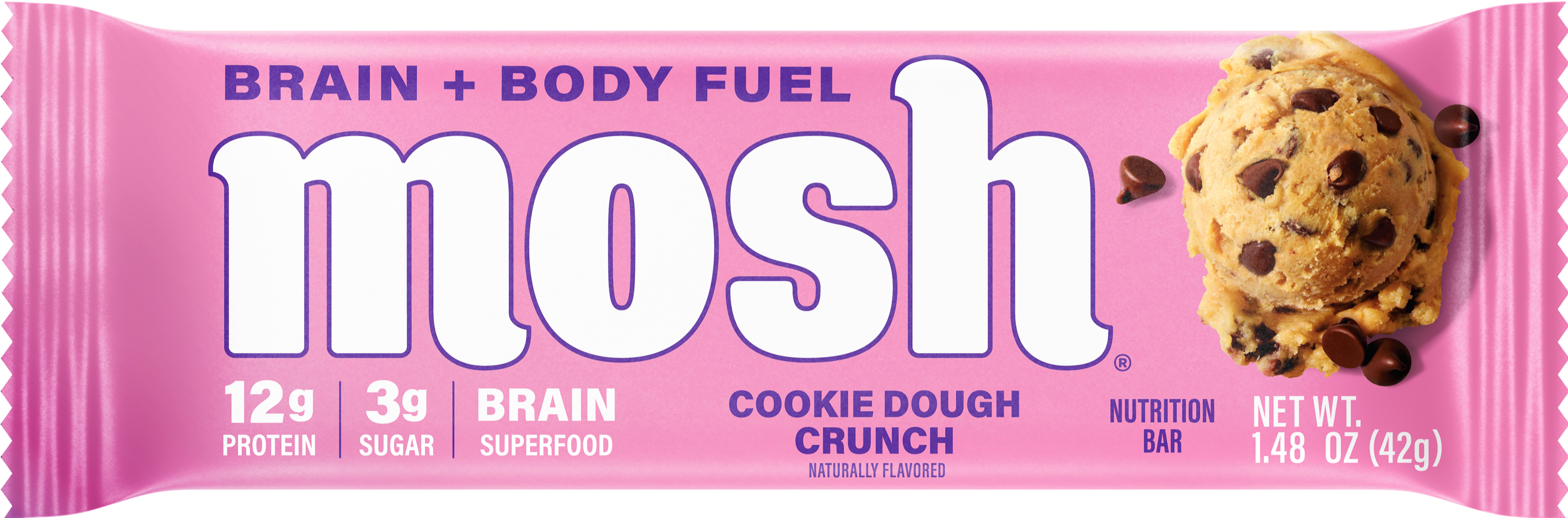 MOSH Vegan Plant-Based Protein Bar Variety Pack — 15 Bars | Brain ...